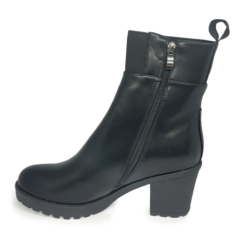BOTAS MUJER MARCA VIA SPRING COLOR NEGRO | Springstep.com