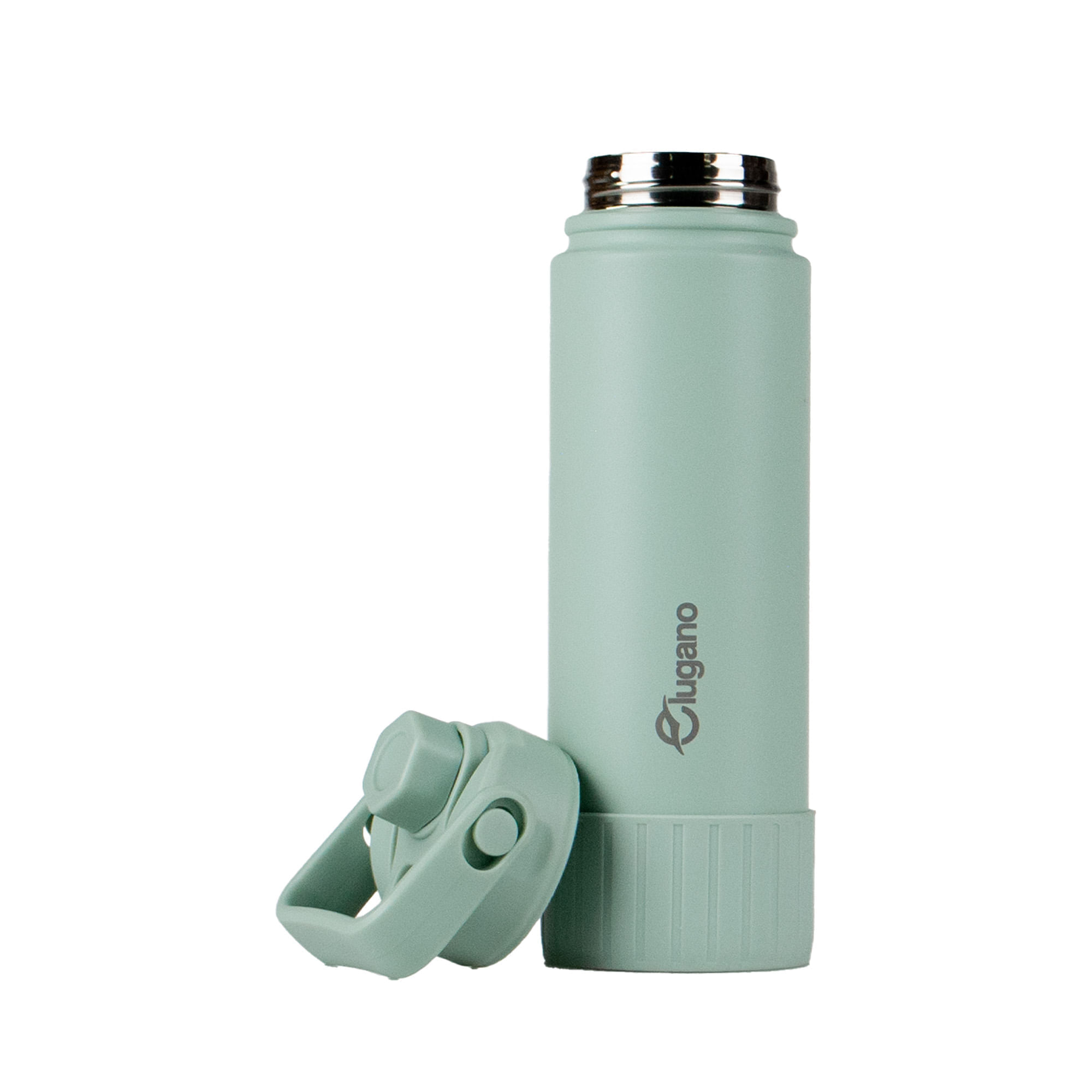 BOTELLA AGUA VERDE MENTA LUGANO | Springstep.com