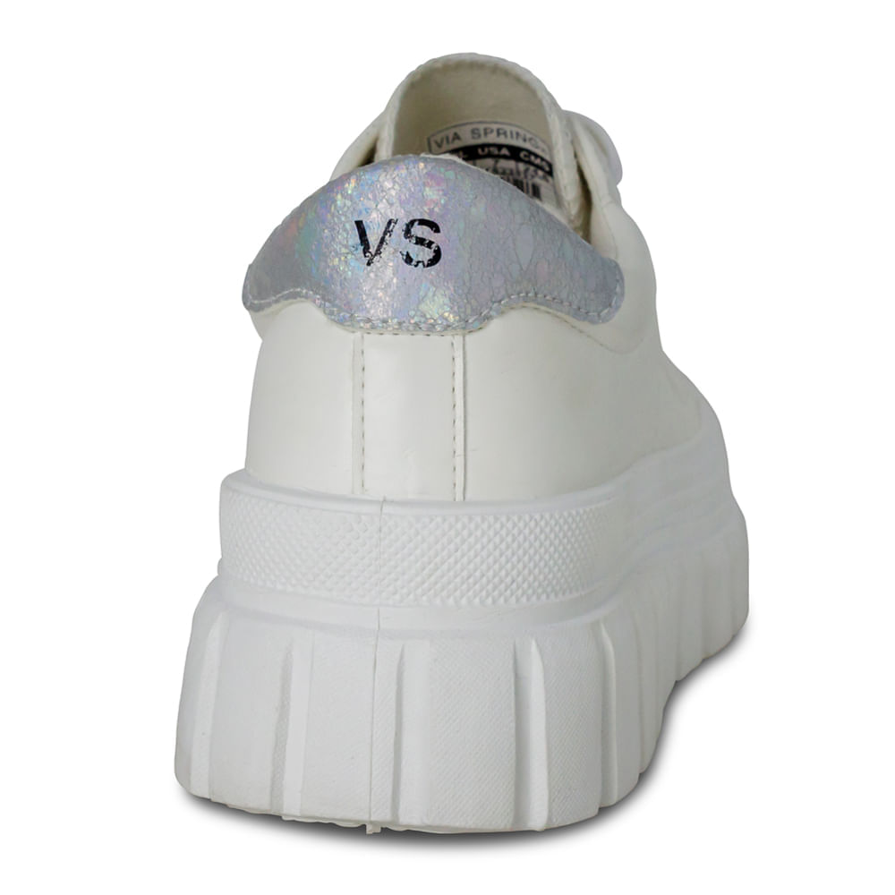 TENIS MUJER BLANCOS MARCA VIA SPRING | Springstep.com